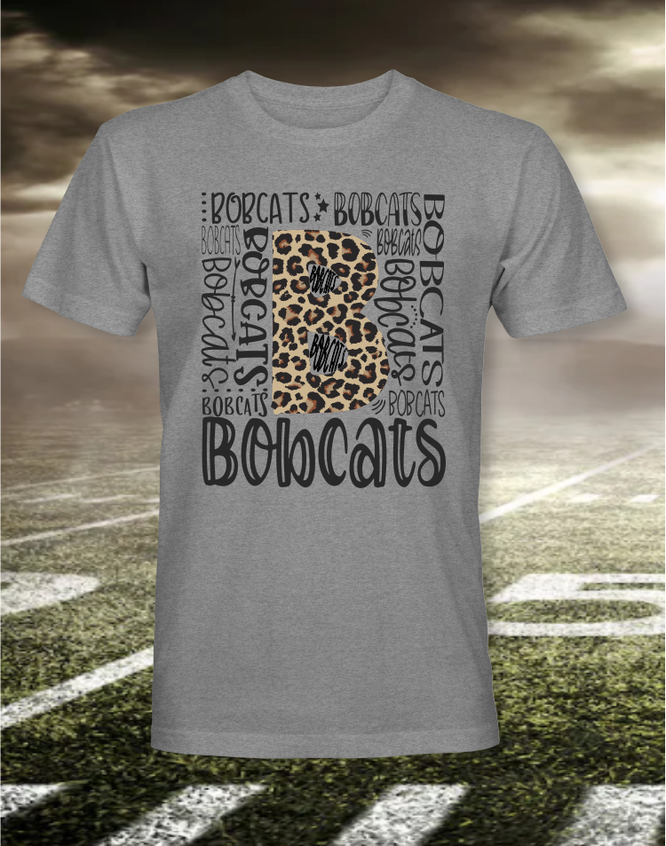 Bobcat Cheetah Type Tee