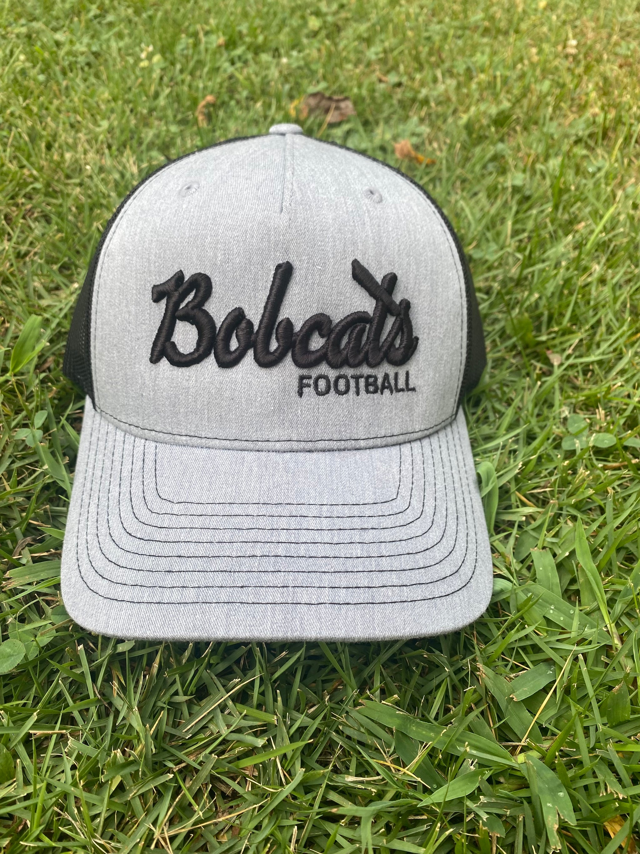 3D Puff Bobcat Script Cap