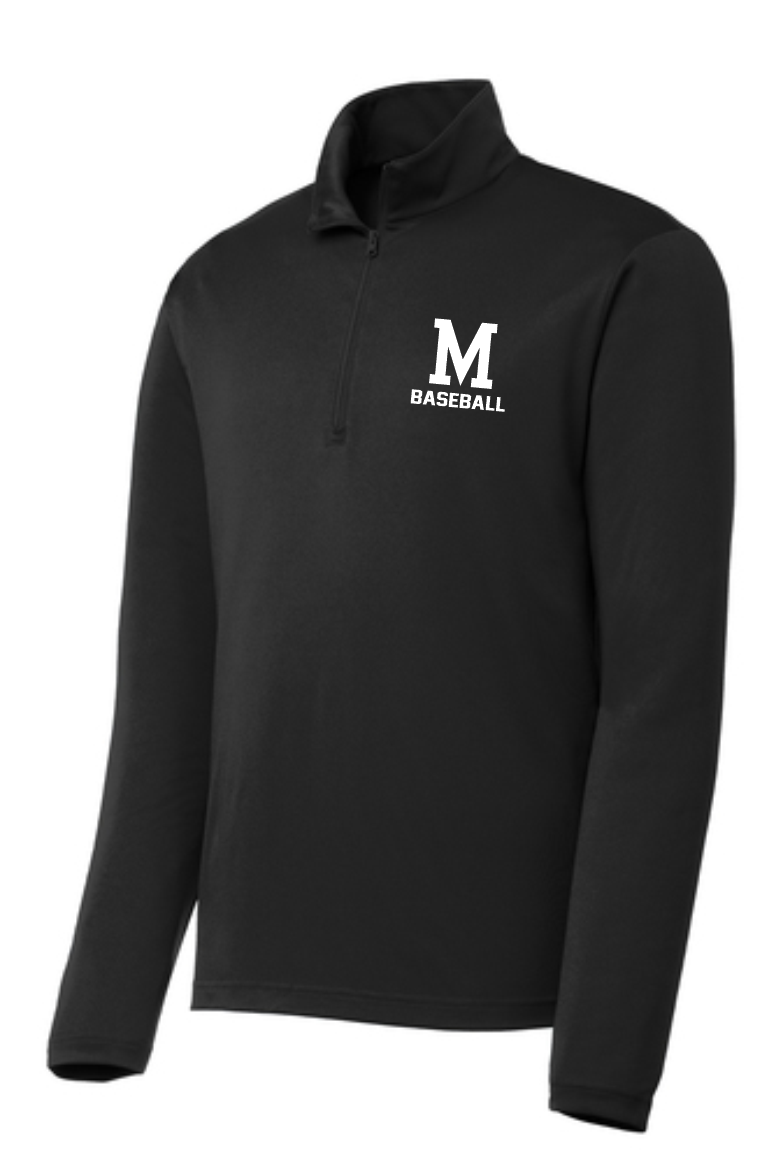 1/4 Zip, M Baseball